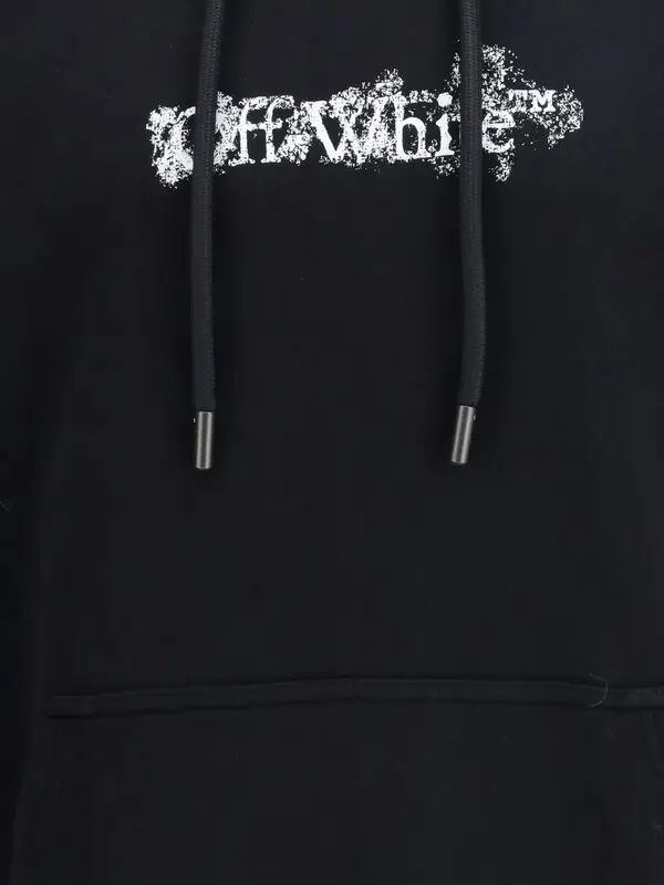 Off-White Cotton Hoodie