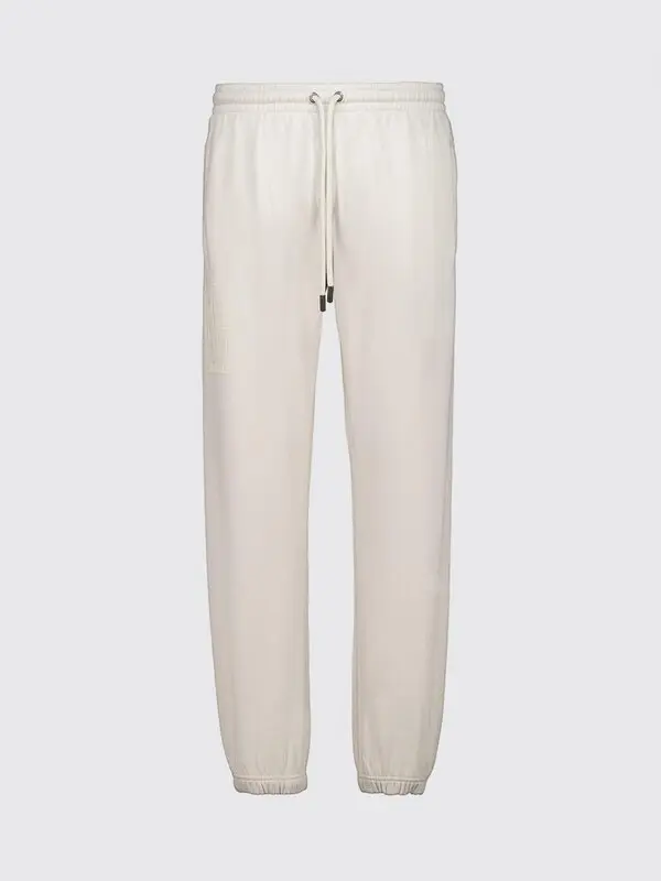 Off-White Jogging Trousers In Cotton With Logo