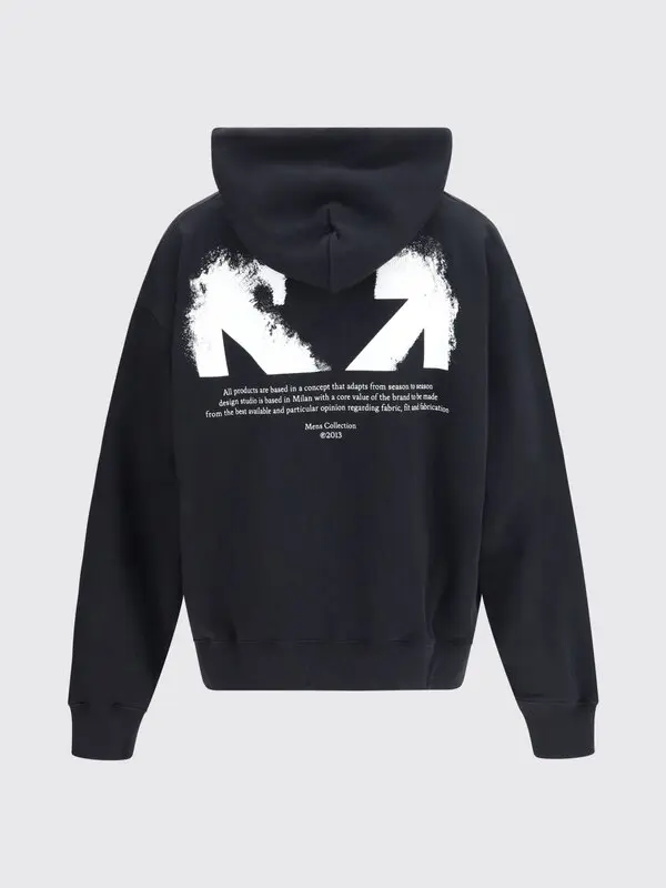 Off-White Embroidered Hoodie - Black