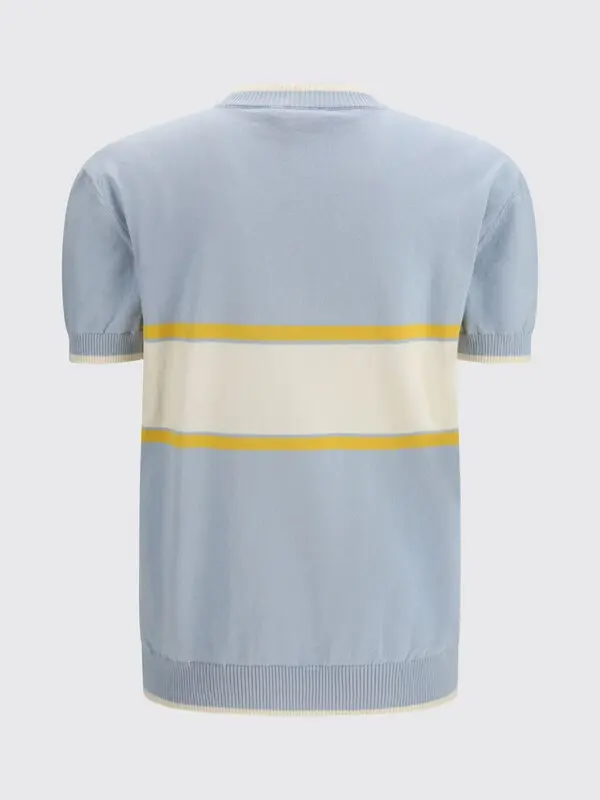 Gcds Crew Neck Jumper With Jacquard Logo