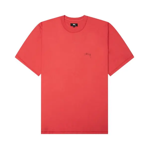 StÜssy Lazy Short-sleeve Tee - Red