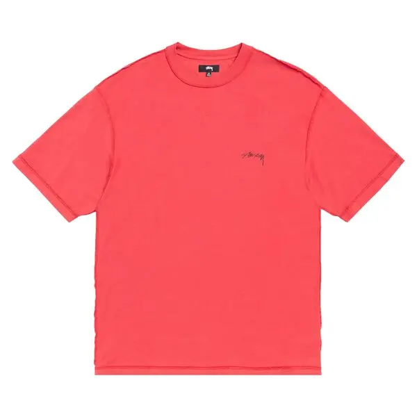 StÜssy Lazy Short-sleeve Tee - Red