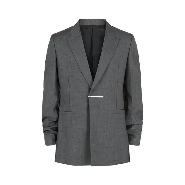 Givenchy Slim-fit Metal Bar Blazer