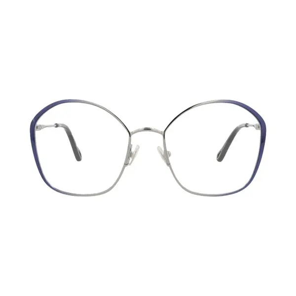 Chloé Round Metal Optical Frames - Blue