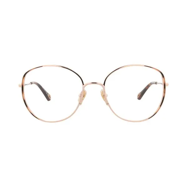 Chloé Round Optical Frames - Gold