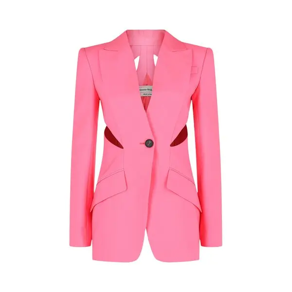 Alexander McQueen Slashed Single-breasted Blazer