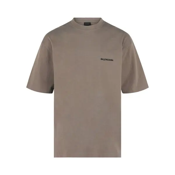 Balenciaga Embroidered Crewneck T-shirt