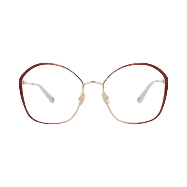 Chloé Square Optical Frames - Red