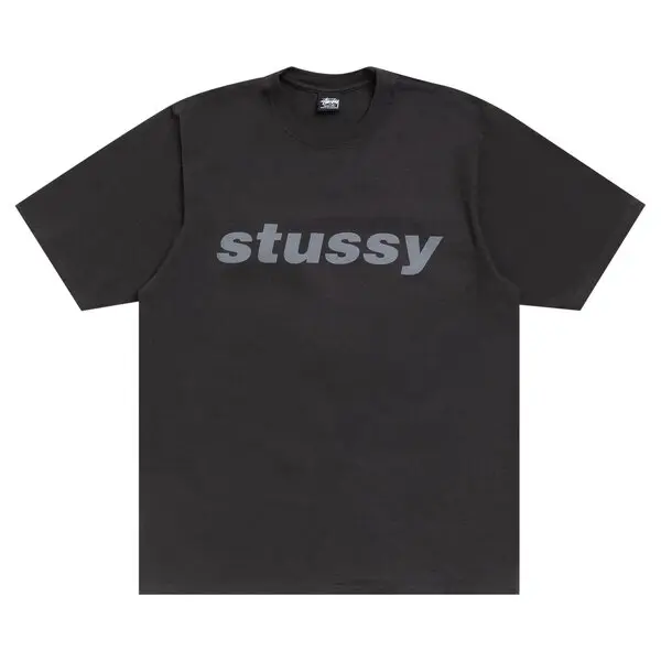 StÜssy Shark Pigment Dyed T-shirt - Black