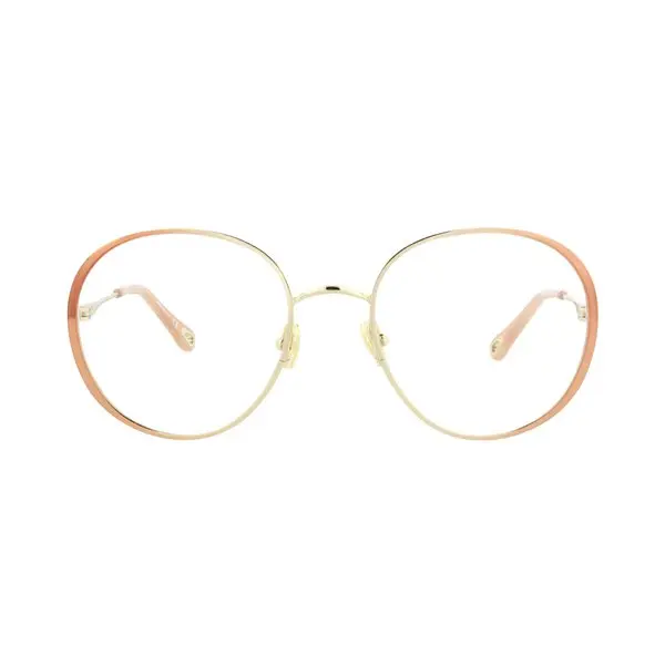 Chloé Round Optical Frames - Tan