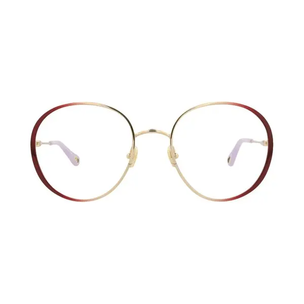 Chloé Round Optical Frames - Red