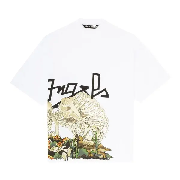 Palm Angels Desert Skull T-shirt - White