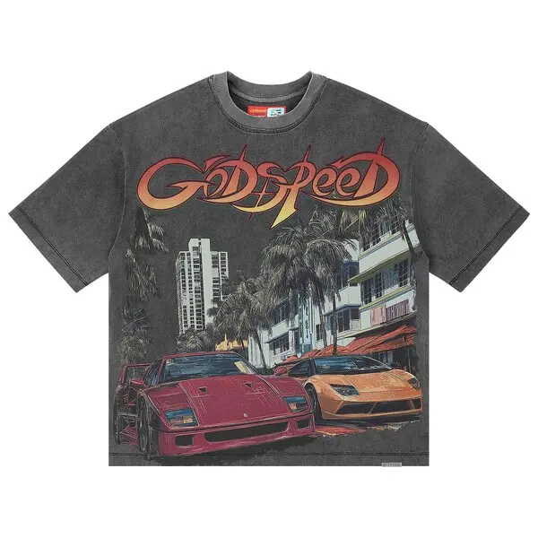 GODSPEED Printed T-shirt - Grey