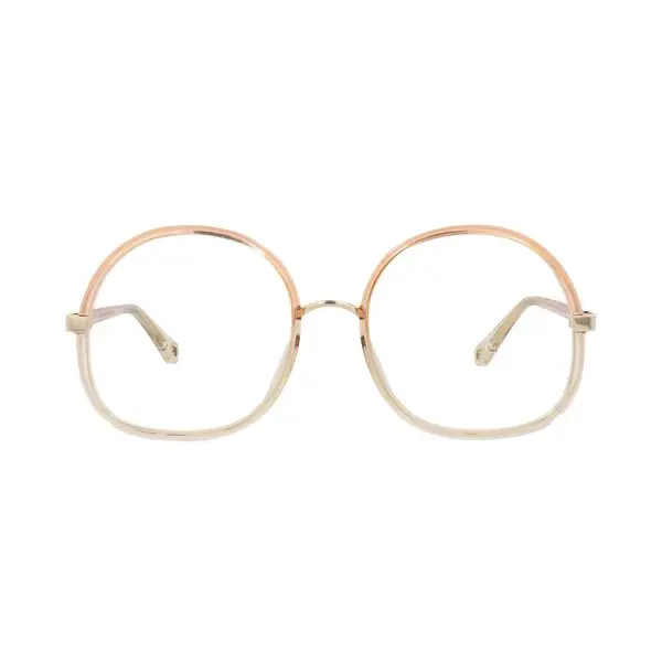 Chloé Round Optical Frames - Orange