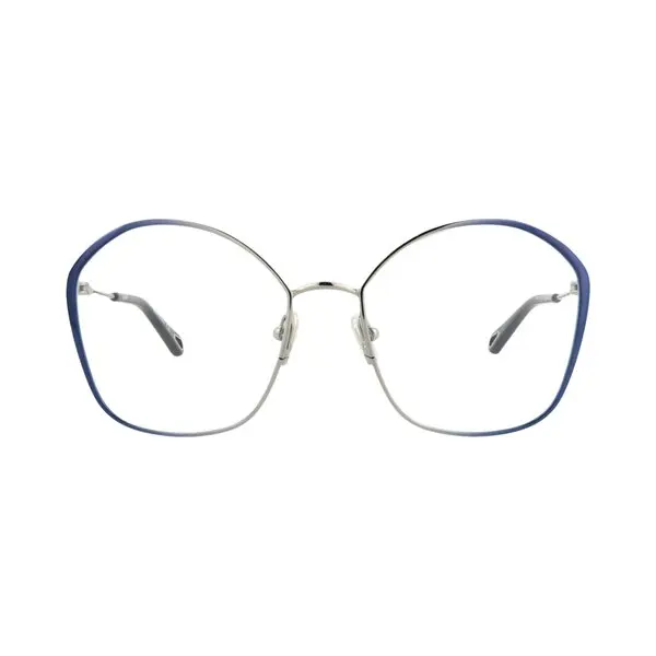 Chloé Round Metal Optical Frames - Blue