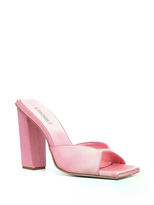 GIABORGHINI Rosie 14 Satin Sandals