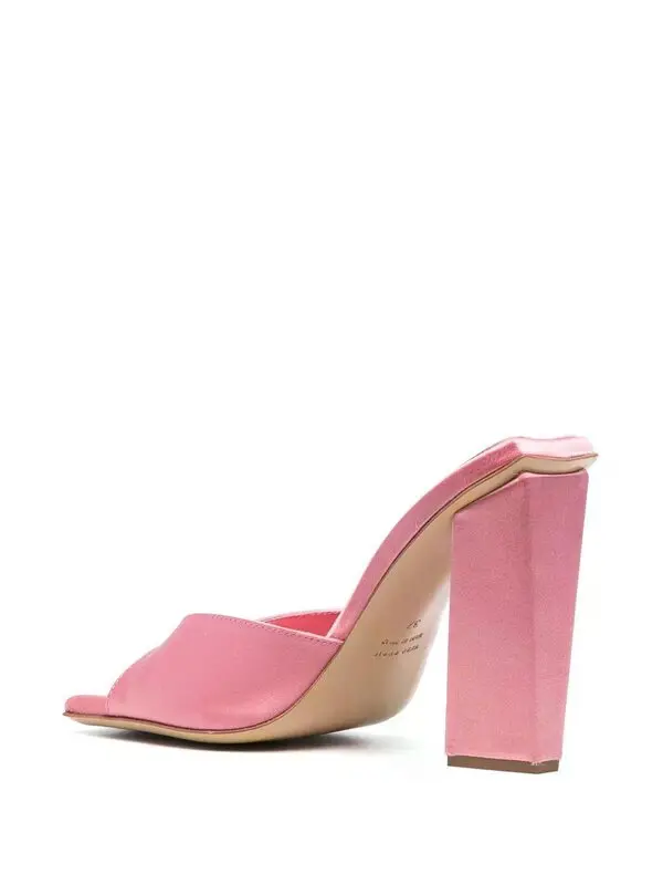 GIABORGHINI Rosie 14 Satin Sandals