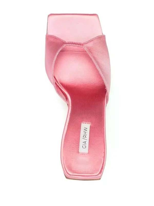 GIABORGHINI Rosie 14 Satin Sandals
