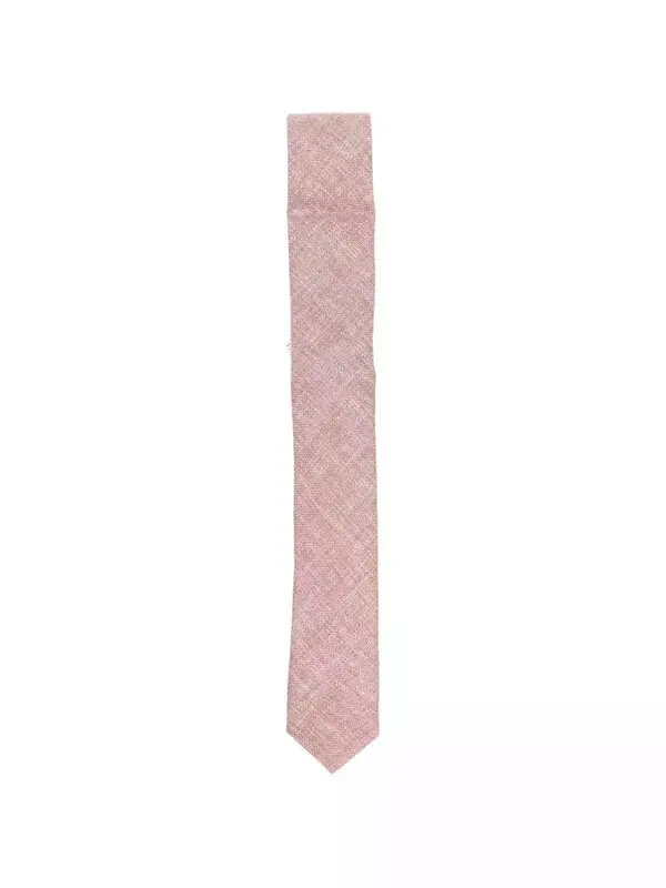 Eleventy Woven Neck Tie - Pink