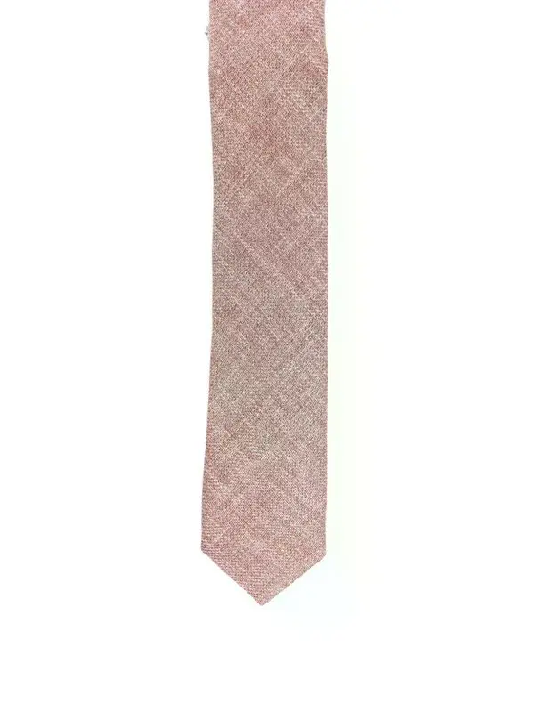 Eleventy Woven Neck Tie - Pink