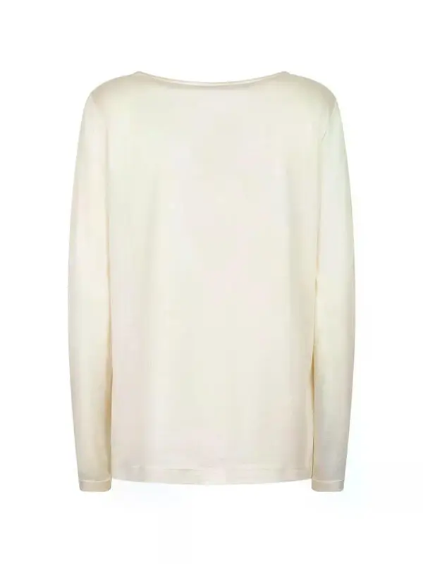 Max Mara Boat-neck Silk Top