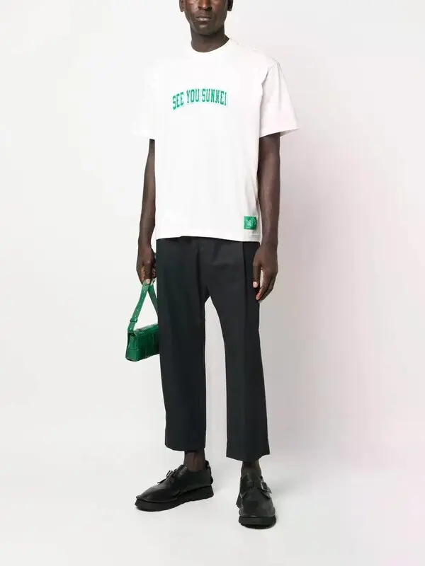Sunnei Logo-patch Short-sleeved T-shirt