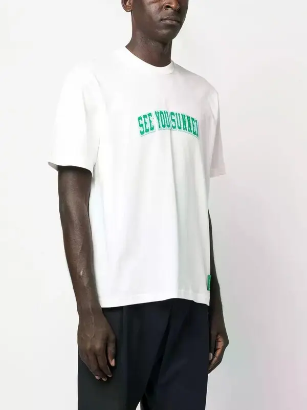 Sunnei Logo-patch Short-sleeved T-shirt