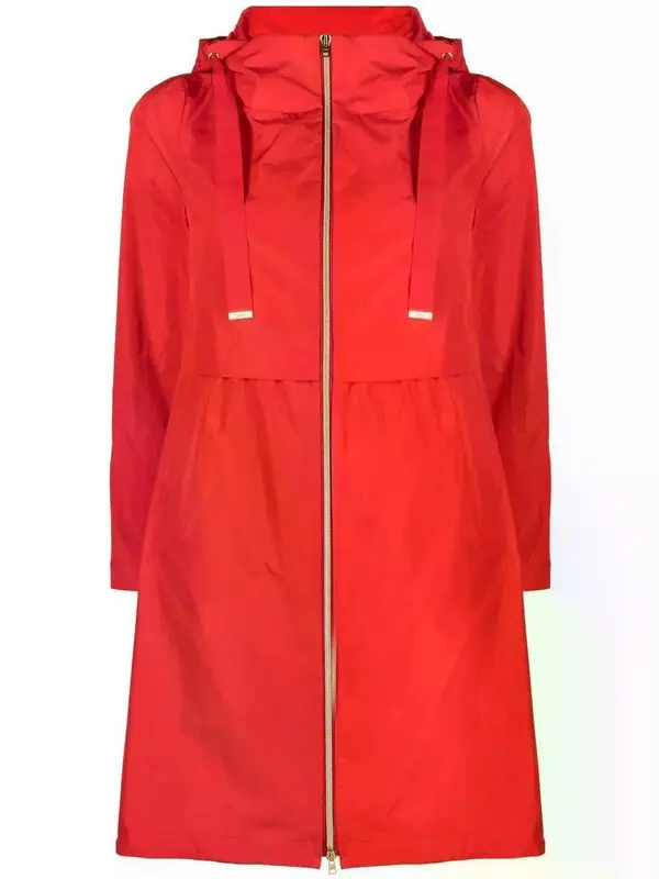 Herno Techno Taffeta Drawstring-hood Parka