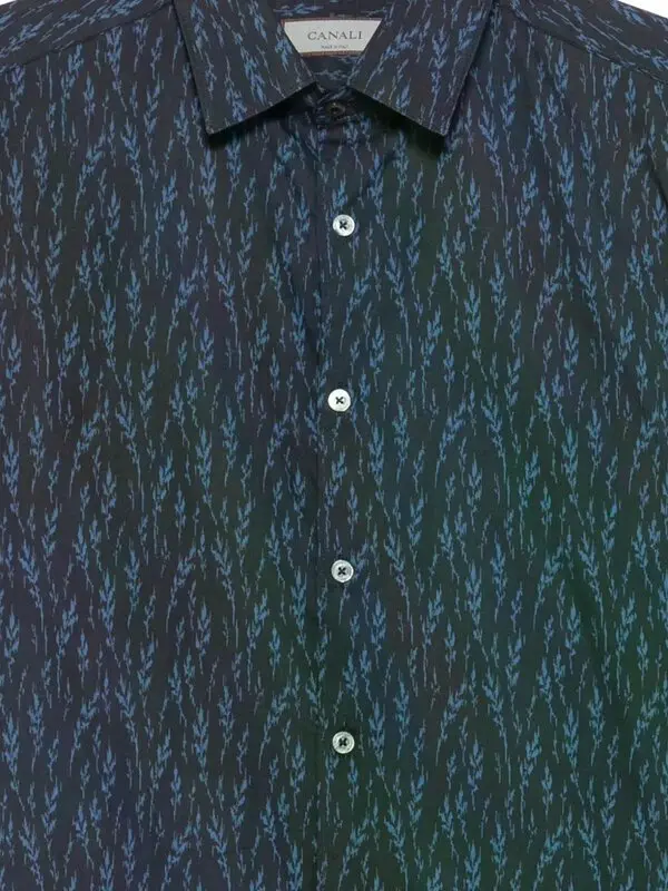 Canali Patterned Shirt