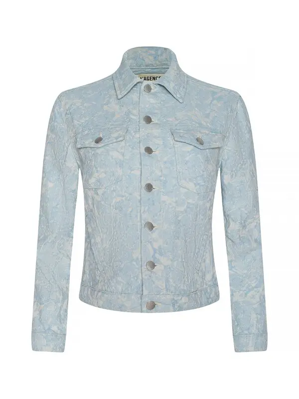 L'Agence Maven Jacket - Cloud Damask