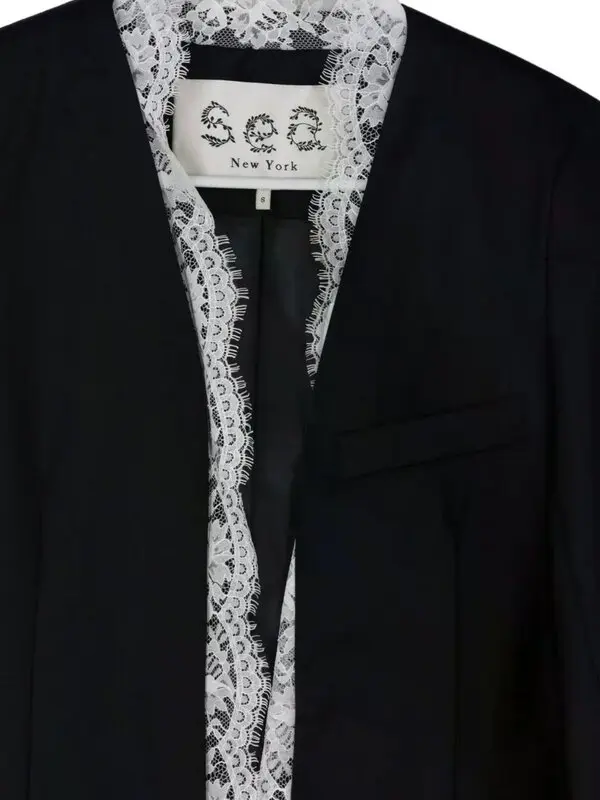 Sea Fiora Lace Trim Blazer