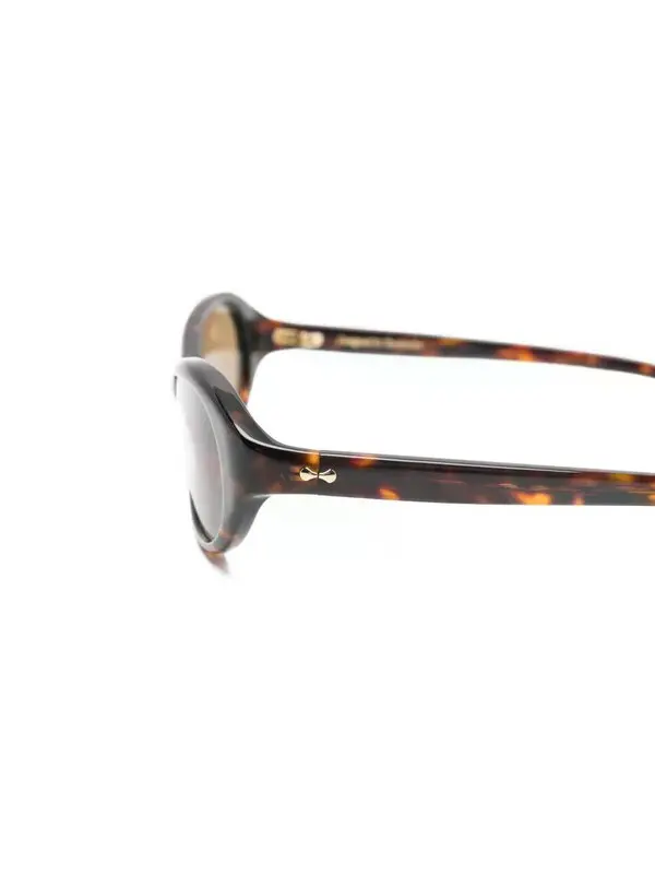 Chimi Aria Oval-frame Sunglasses - Brown