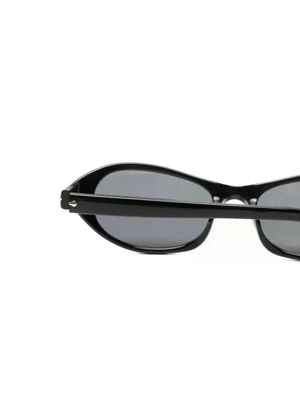 Chimi Aria Oval-frame Sunglasses - Black