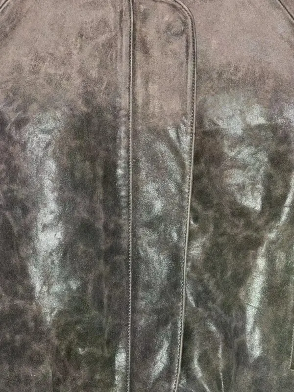 WON HUNDRED Ola Leather Bomber Jacket