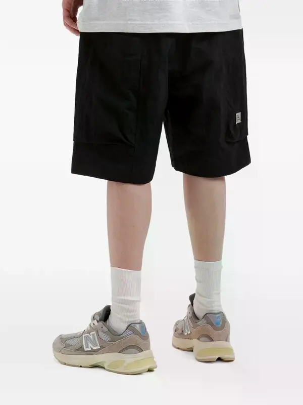 FINGERCROXX Buckle-detail Cargo Shorts