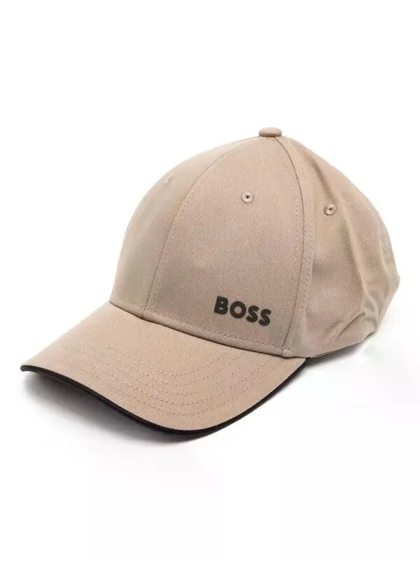 BOSS Logo-print Cotton Cap