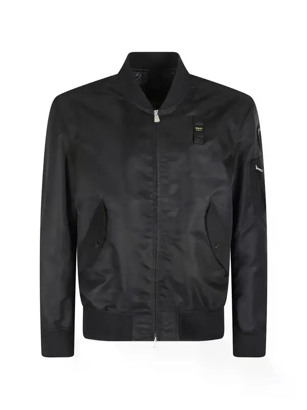 BLAUER. Zip Jacket - Black