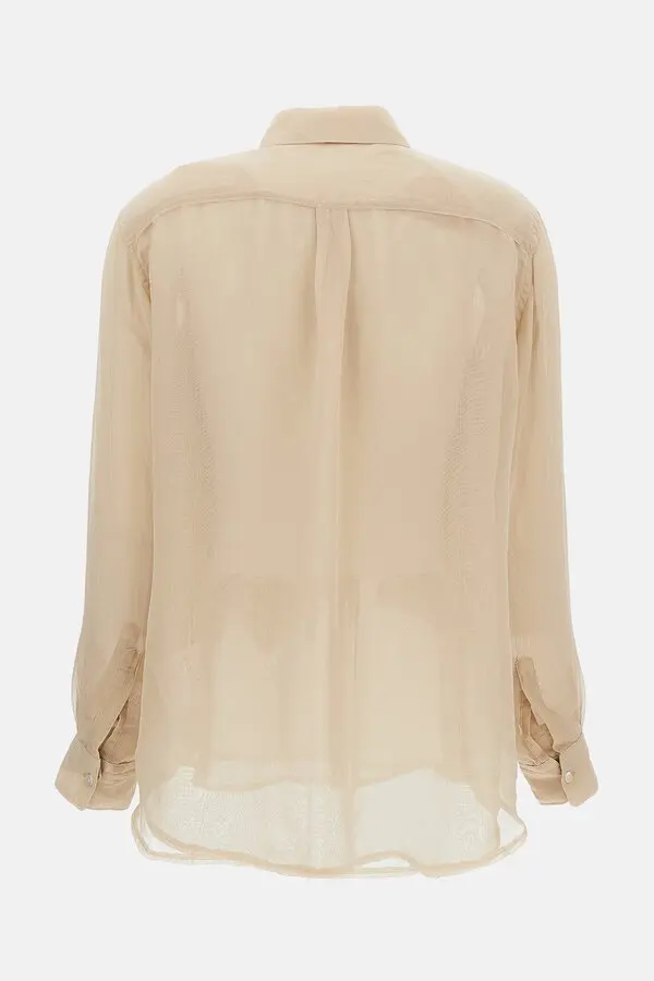 Comme Des Garçons Double Ruffle Shirt