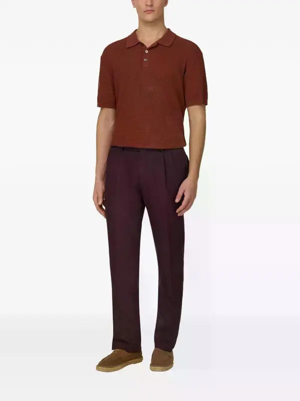 Boggi Milano Button-up Polo Shirt