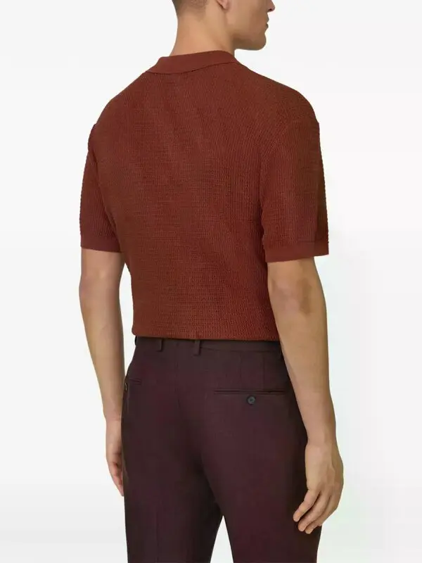 Boggi Milano Button-up Polo Shirt