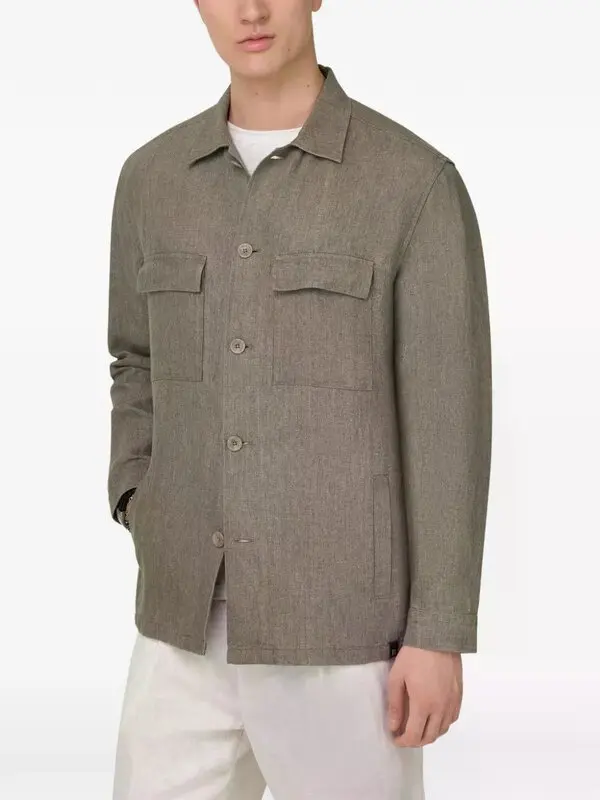 Boggi Milano Flap-pocket Shirt Jacket
