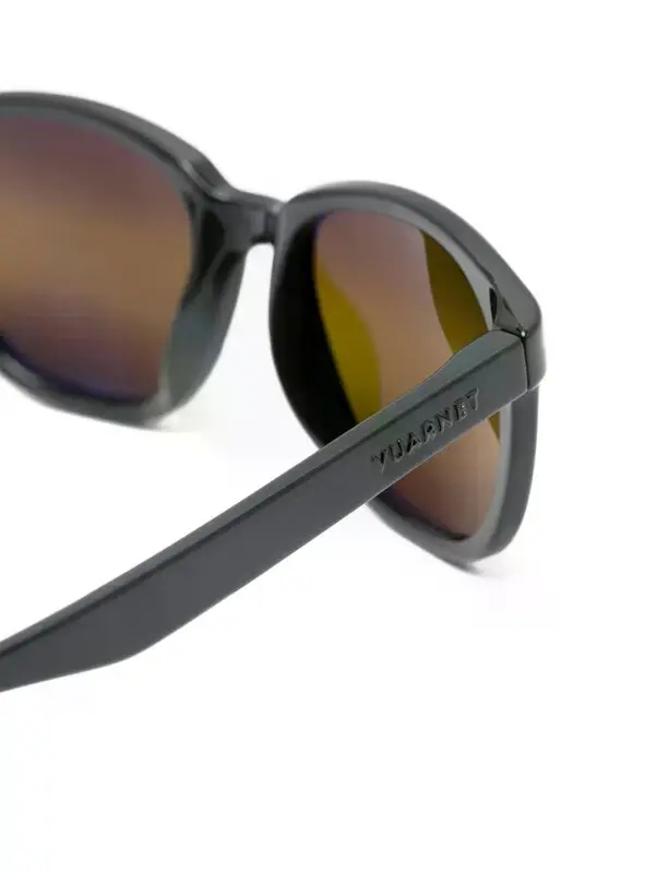 Vuarnet Oval-frame Sunglasses - Black