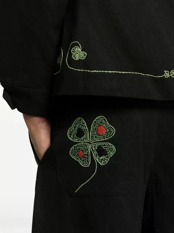 BODE Embroidered Trousers