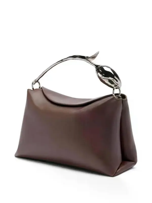 Erdem Medium Bloom Tote Bag - Brown