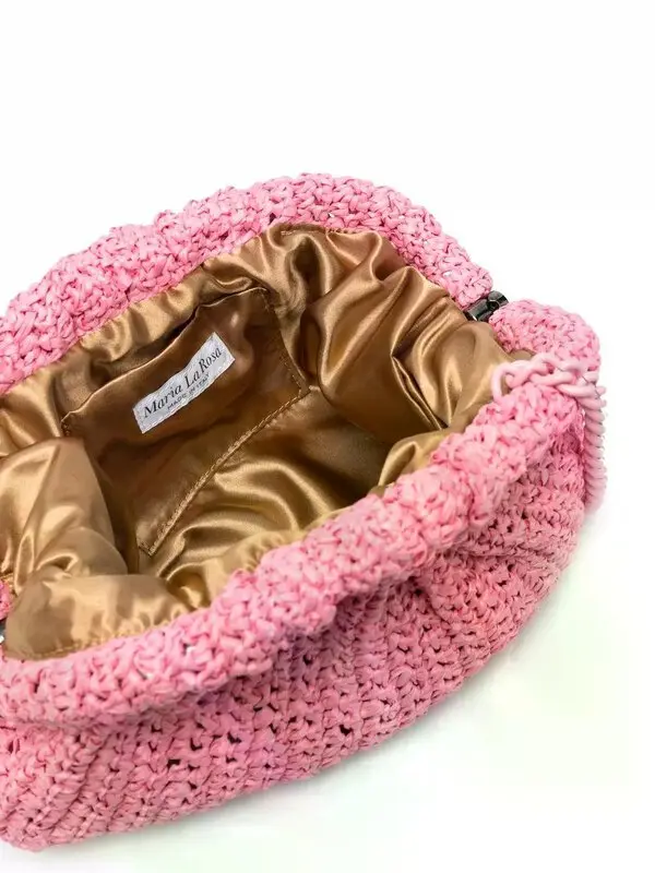 Maria La Rosa Game Crochet Shoulder Bag