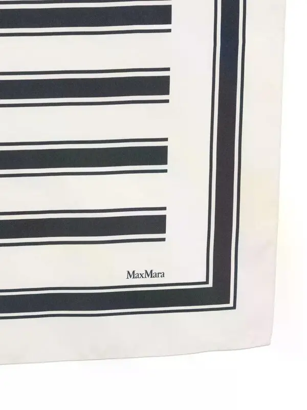 Max Mara Striped Scarf