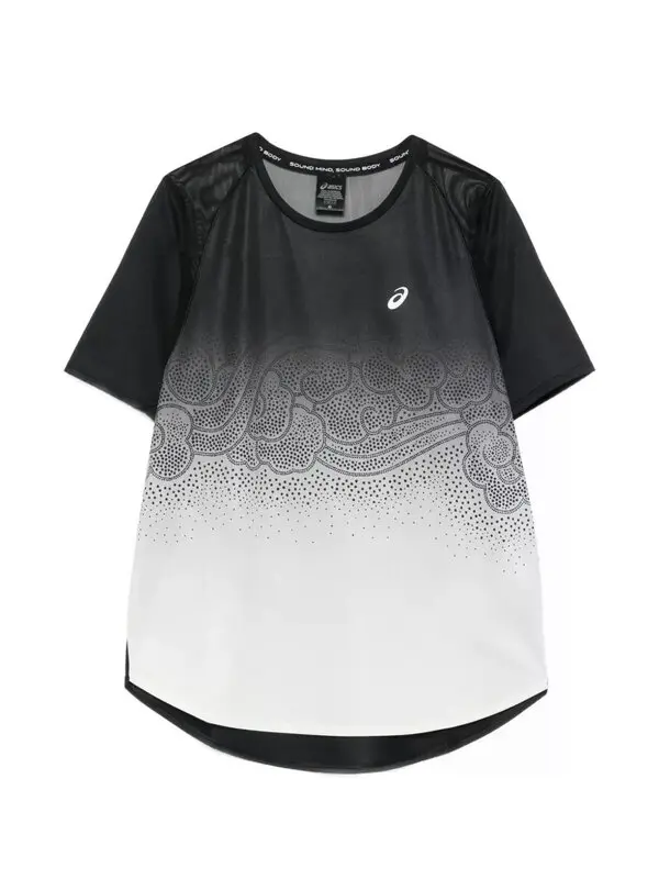 Asics Mesh-panel Printed T-shirt