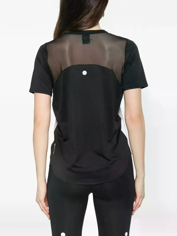 Asics Mesh-panel Printed T-shirt