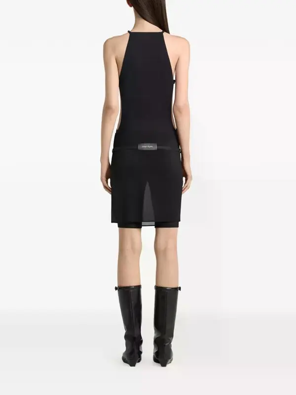 COURREGES Belted Layered Skort