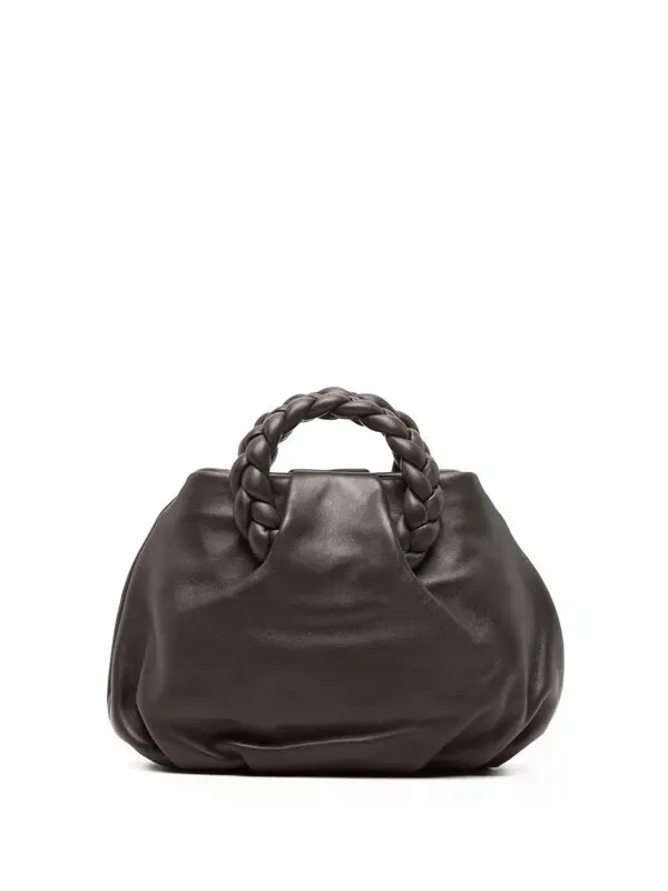 Hereu Small Bombon Leather Tote - Brown